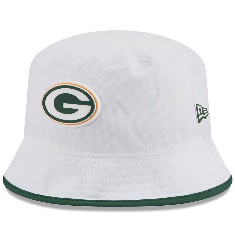Men's New Era White Green Bay Packers 2025 NFL Training Camp Stretch ...