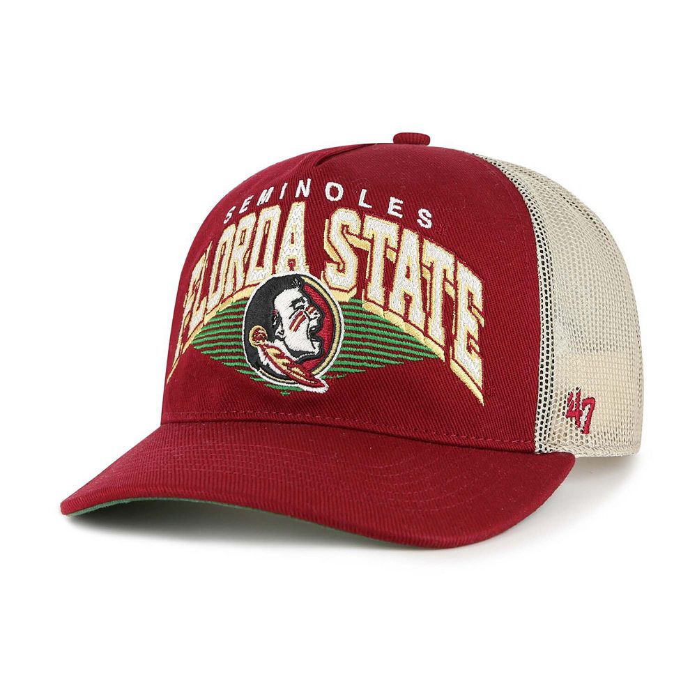 Men's '47 Garnet Florida State Seminoles Pomona Mesh Hitch Adjustable ...