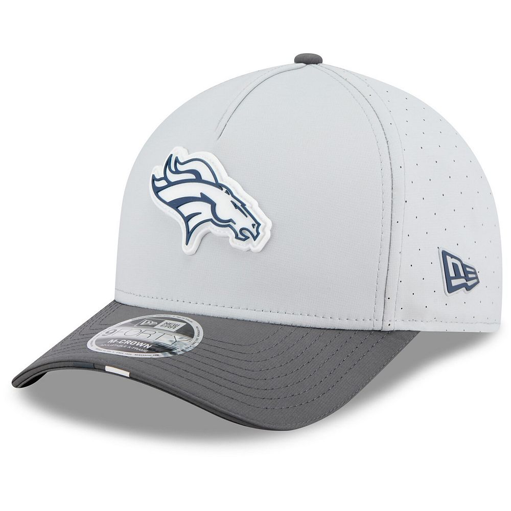 Men's New Era Gray/Graphite Denver Broncos 2025 NFL Training Camp A ...