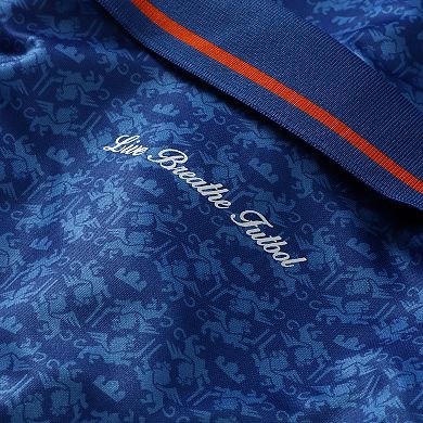 Unisex Live Breathe Futbol Blue FC Cincinnati Polo