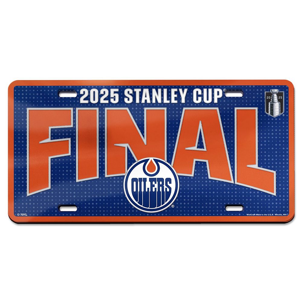 WinCraft Edmonton Oilers 2025 Stanley Cup Final Laser Cut Acrylic ...