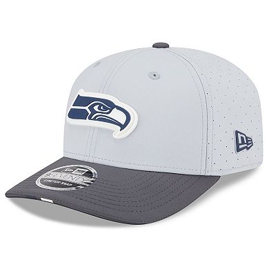 Men's New Era Gray/Graphite Seattle Seahawks 2025 NFL Training Camp ...