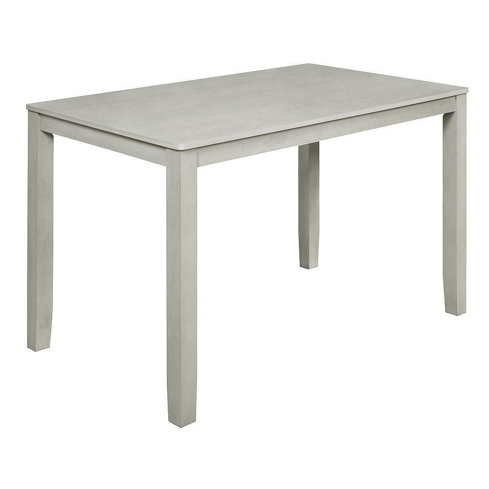 New Classic Furniture Furniture Pascal 59 Wood Rectangle Counter Table ...