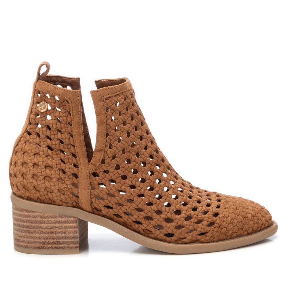 Women's Braided Ankle Booties By XTI 143959