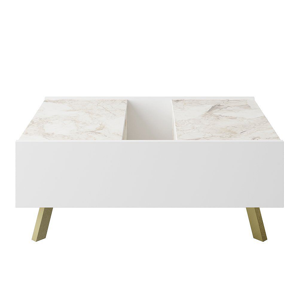 Frida Coffee Table - Ephesus Marble & Gold