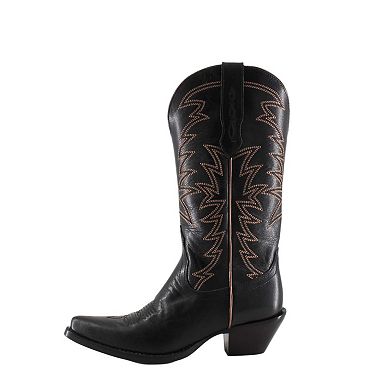 Isabella Leather Cowgirl Boots - Stylish Western Footwear & Comfort By ...