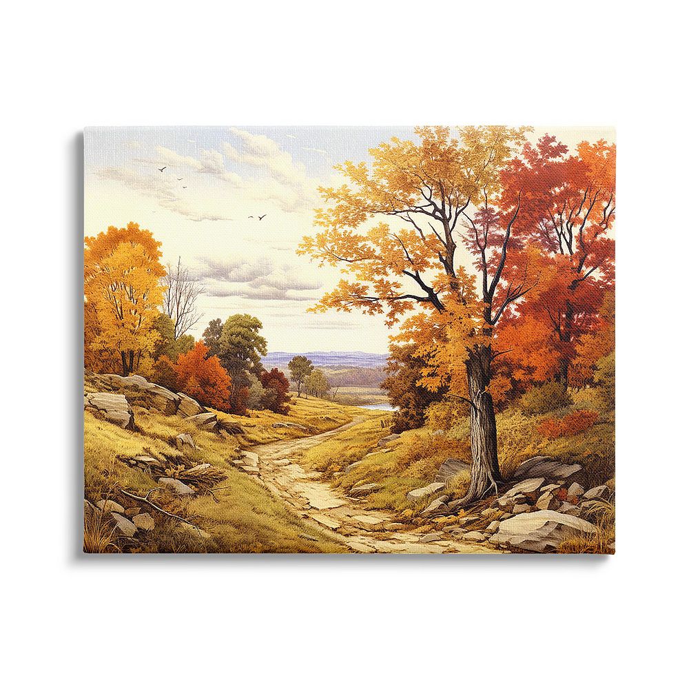 Stupell Home Decor Classic Fall Foliage Canvas Wall Art