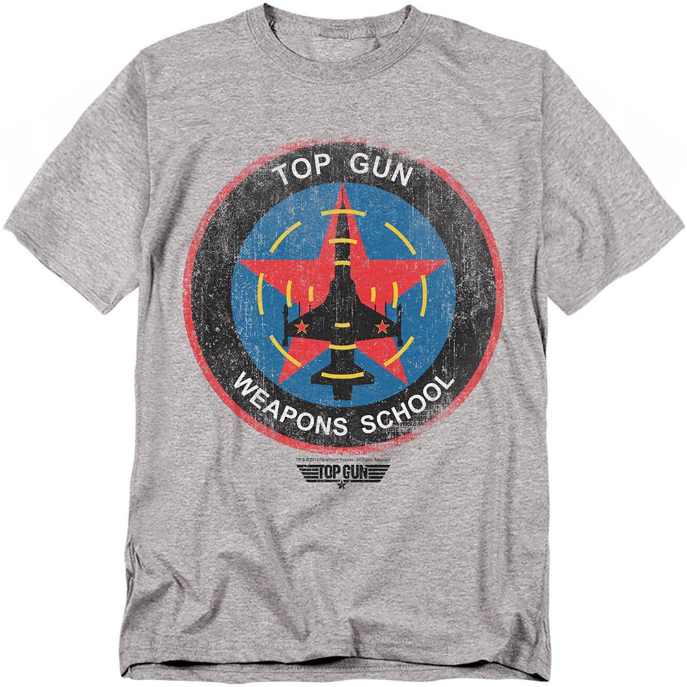 Big & Tall Top Gun Weapons School Graphic Tee