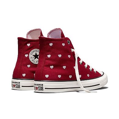 Converse Chuck Taylor All Star Hearts & Roses Big Kid Girls Lace-Up ...