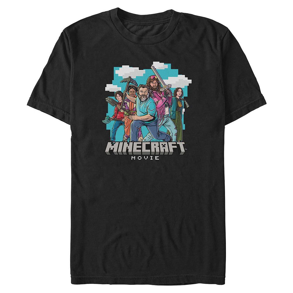 Big & Tall Minecraft Movie Graphic Tee