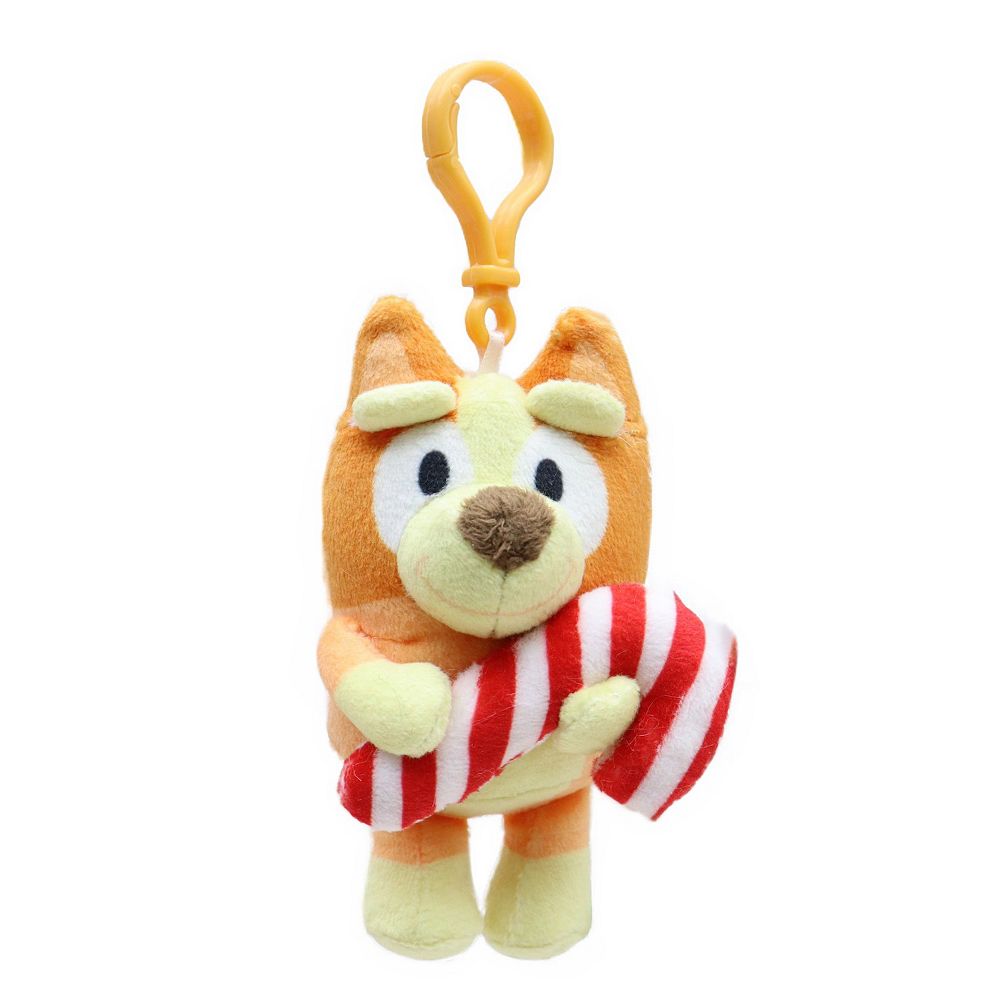 Animal Adventure Bingo Candy Cane Backpack Clip