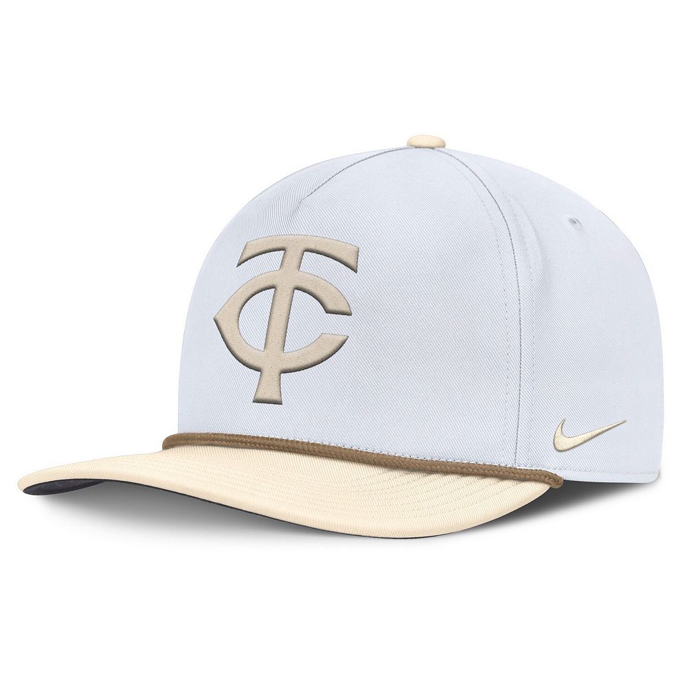 Men's Nike White/Cream Minnesota Twins Pro Performance Snapback Hat