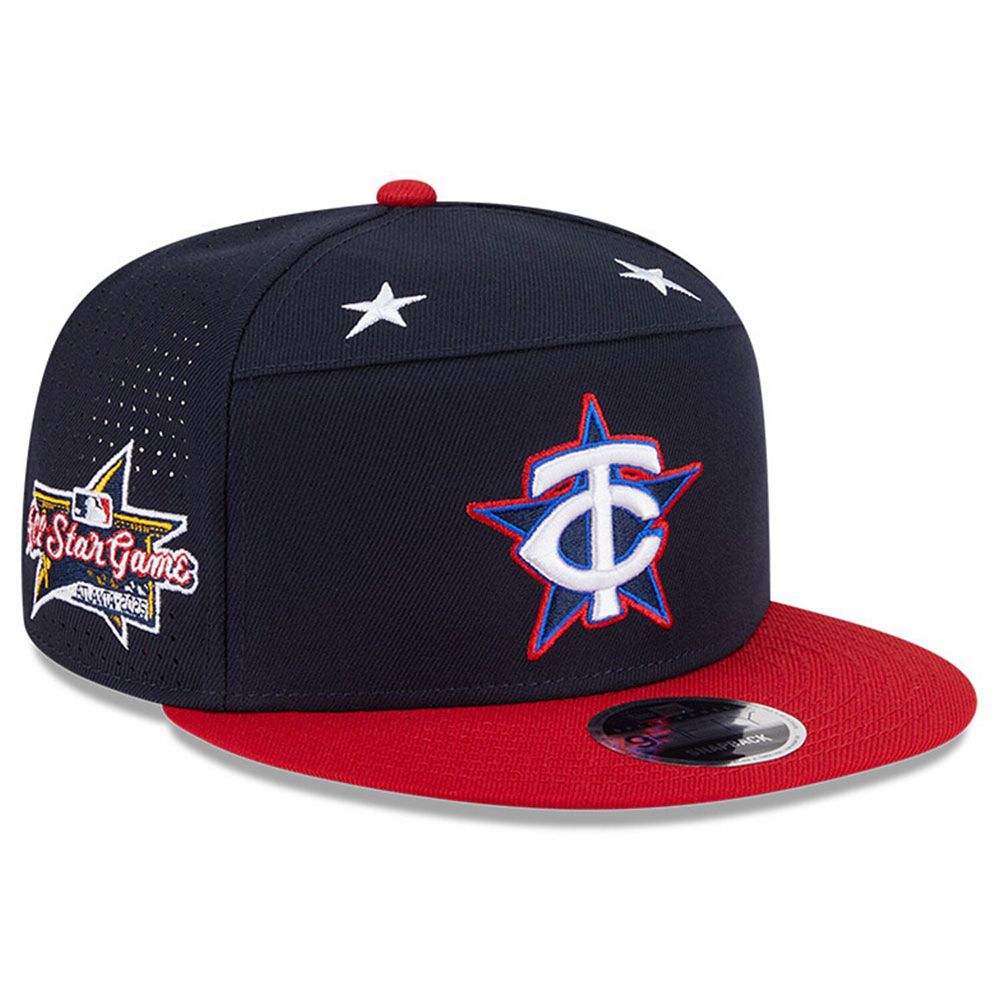 Men's New Era Navy/Red Minnesota Twins 2025 MLB All-Star Game Workout ...