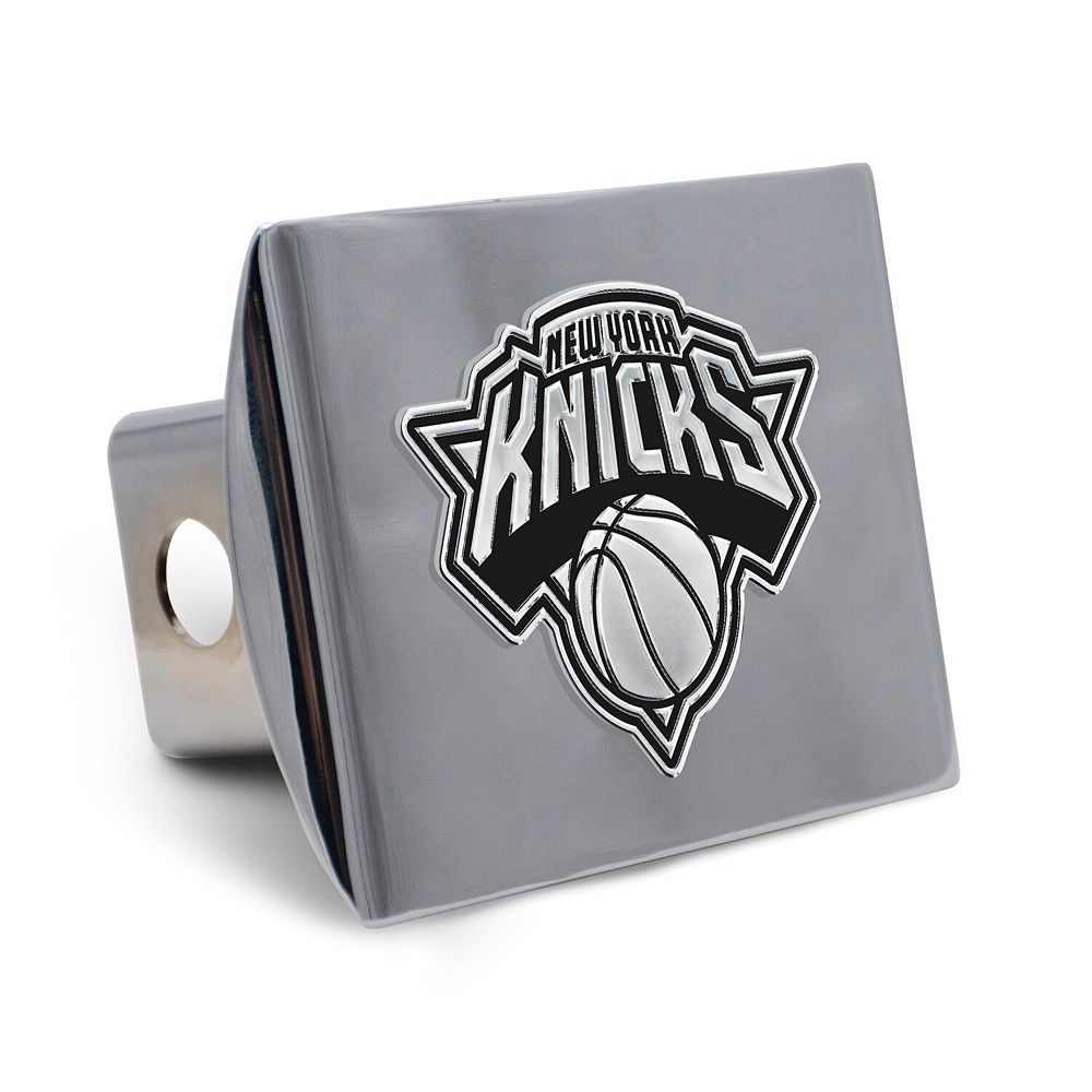 WinCraft New York Knicks Premium Metal Chrome Hitch Cover