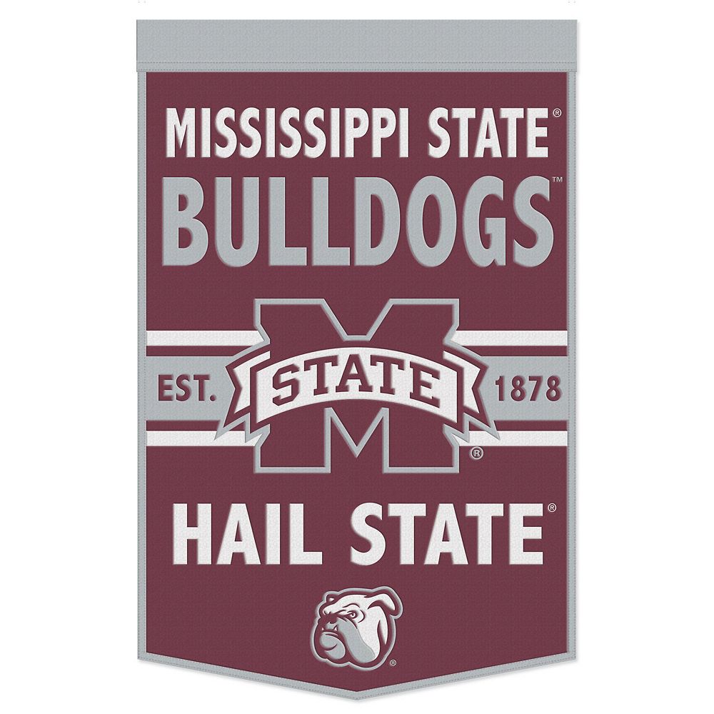 "WinCraft Mississippi State Bulldogs 24"" x 38"" Slogan Banner"