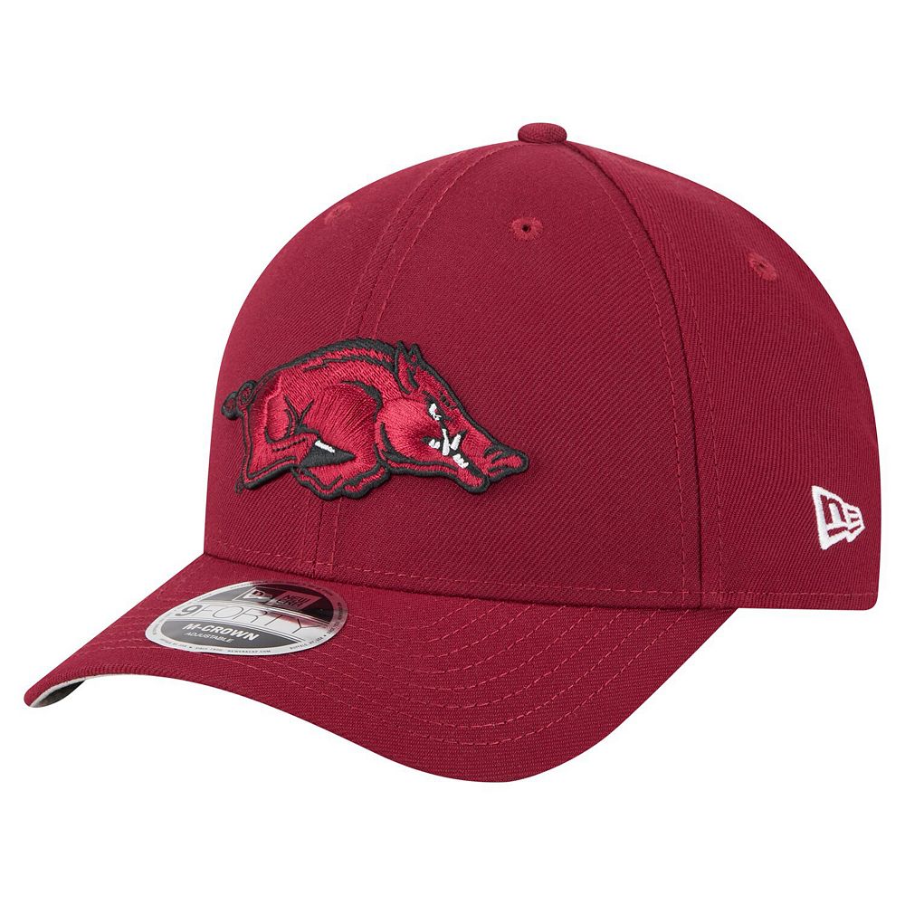 Men's New Era Cardinal Arkansas Razorbacks Team Collective 9FORTY M ...