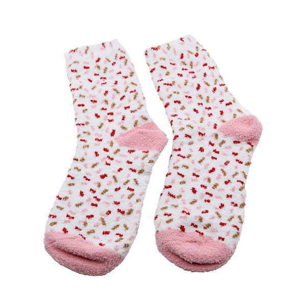 New View Gifts & Accessories Sprinkle Pattern Fuzzy Socks