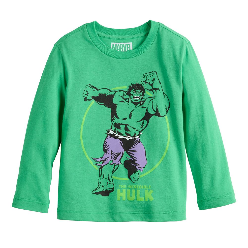 Baby & Toddler Boy Jumping Beans® Marvel The Incredible Hulk Long ...