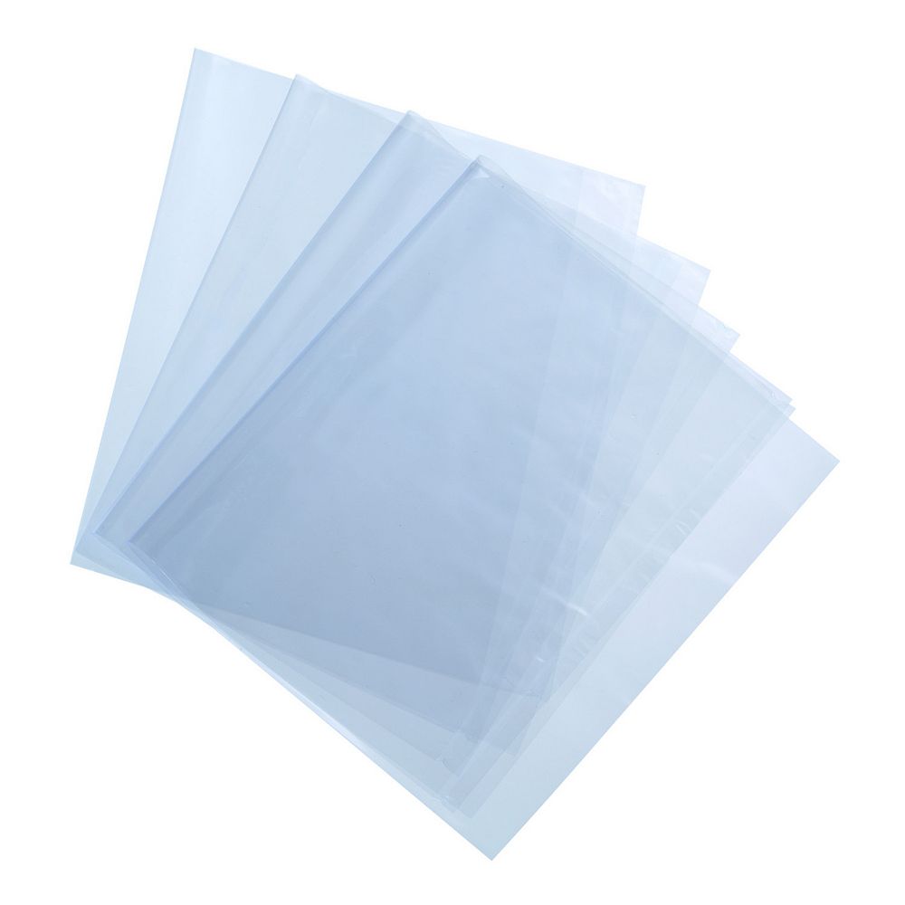 100 Pcs 9.5x5.5 Inch Shrink Wrap Bags, Blue Clear Heat Shrink Wrap for ...