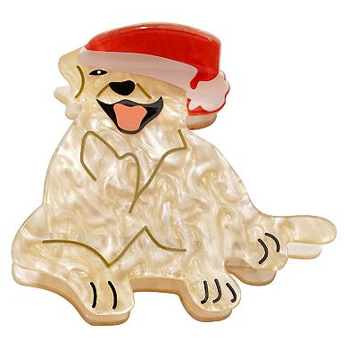 Santa Dog Claw Clip