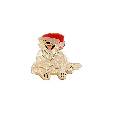 Santa Dog Claw Clip