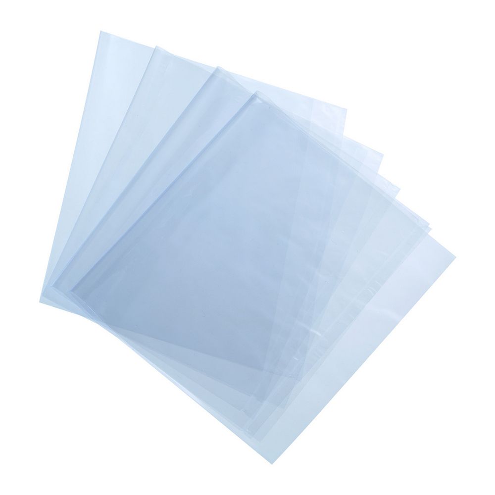 100 Pcs 6x4 Inch Shrink Wrap Bags, Blue Clear PVC Heat Shrink Wrap for ...