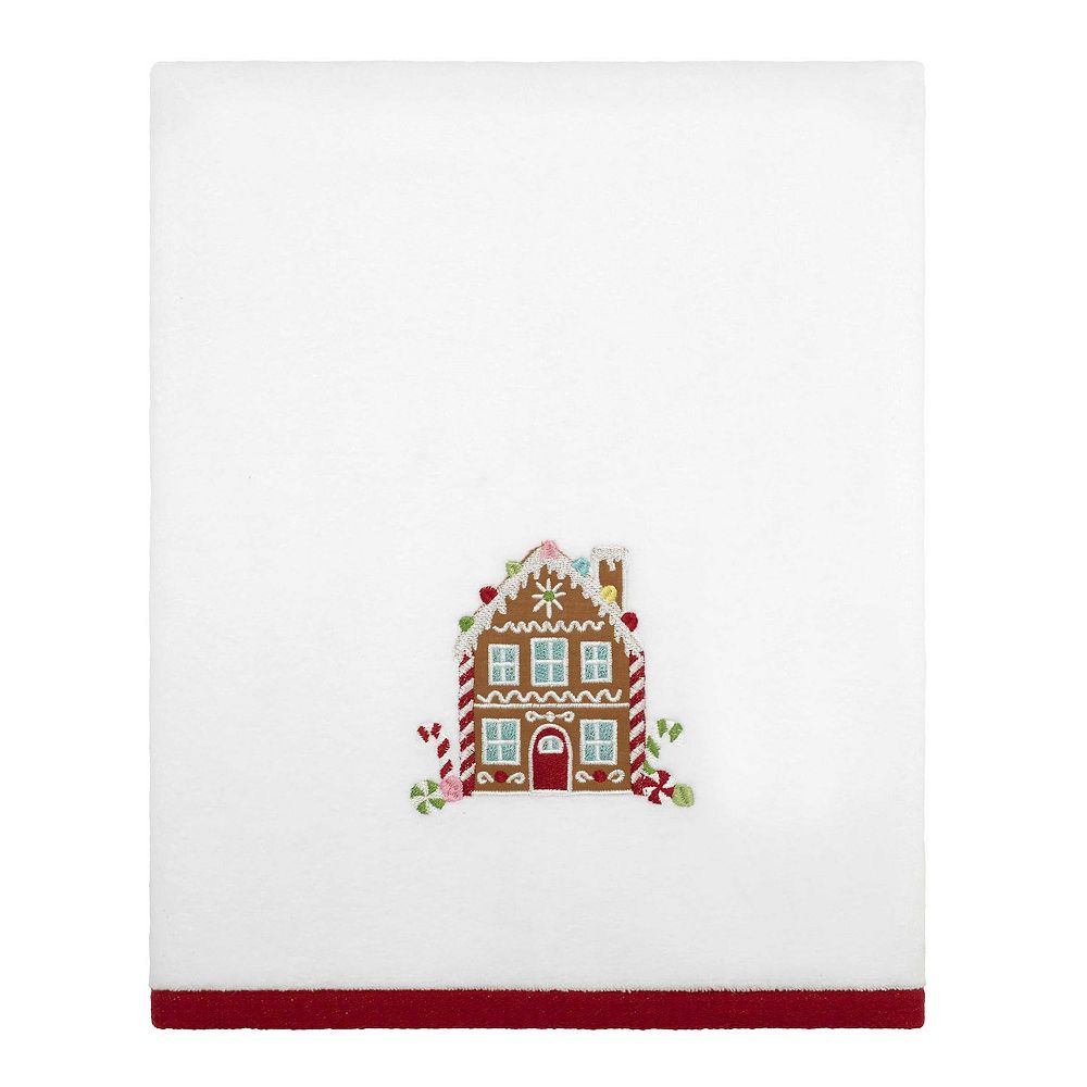 Avanti Sweet Treat Gingerbread House Towel