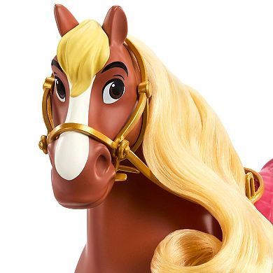 Disney Princess Belle & Philippe Fashion Doll with Horse & 4 Accessories