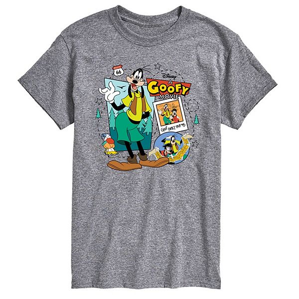 Disney's A Goofy Movie Big & Tall Goof Family Trip Bootleg Graphic Tee