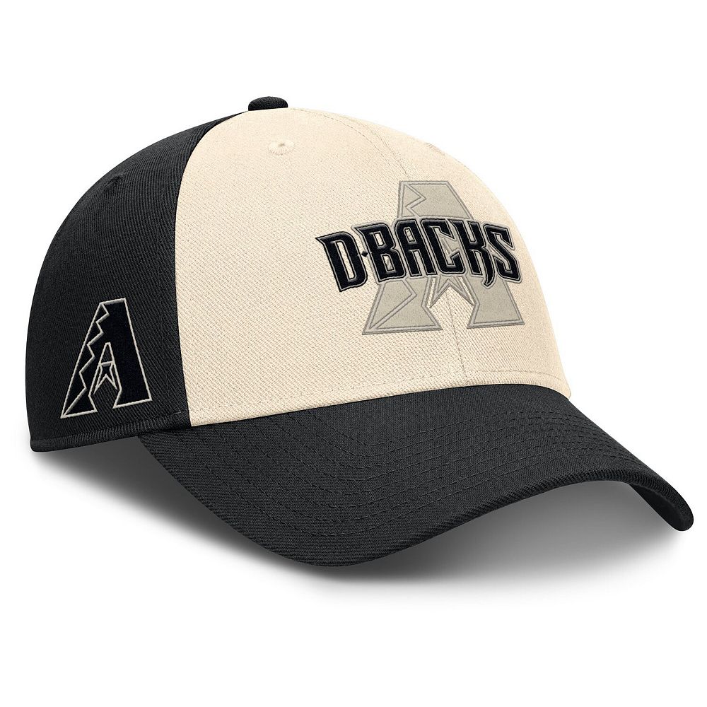 Men's Nike Black/Natural Arizona Diamondbacks Statement Club ...