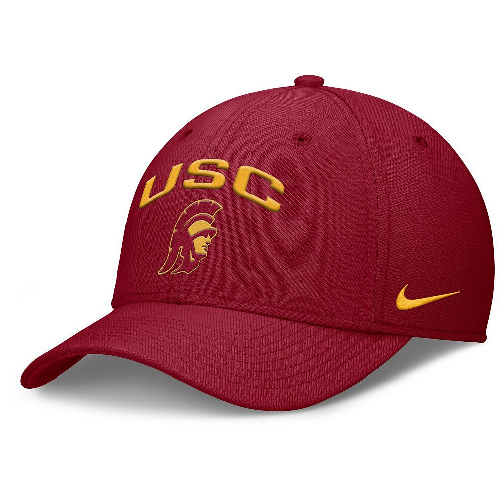 Men's Nike Cardinal USC Trojans 2025 On-Field Rise Performance Flex Hat