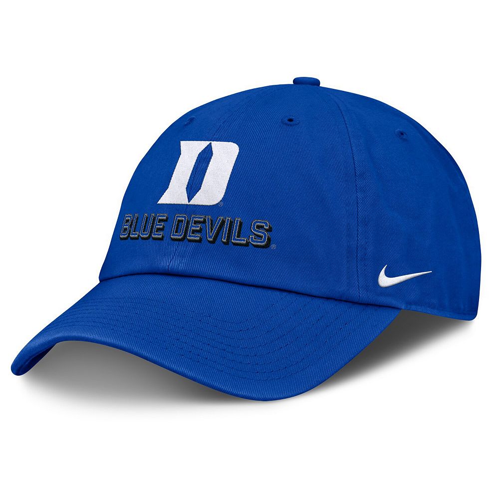 Men's Nike Royal Duke Blue Devils 2025 On-Field Club Adjustable Hat