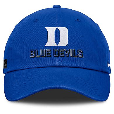 Men's Nike Royal Duke Blue Devils 2025 On-Field Club Adjustable Hat