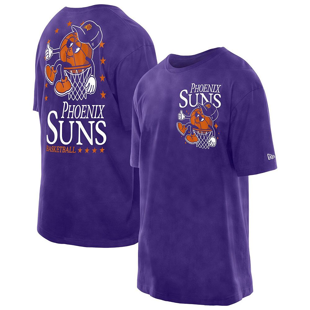 Men's New Era Purple Phoenix Suns Old School Sport Enzyme Wash ...