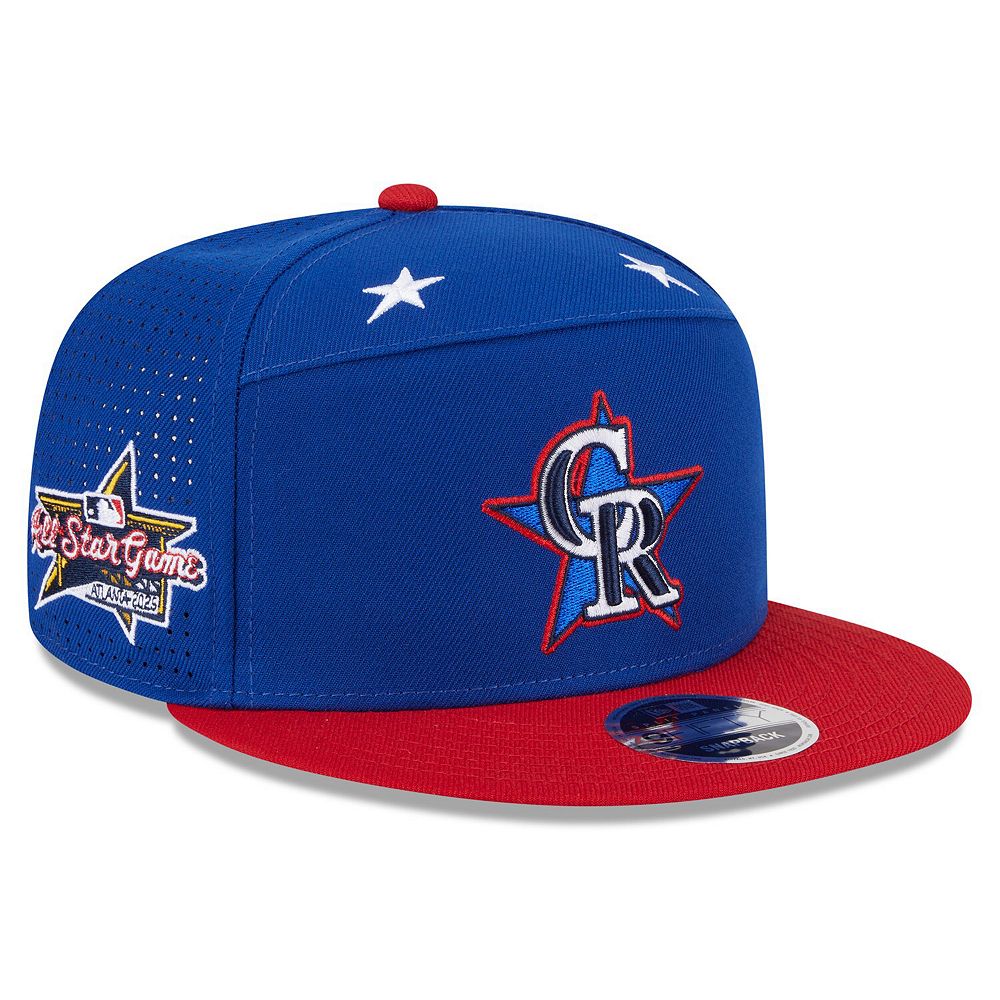 Men's New Era Blue/Red Colorado Rockies 2025 MLB All-Star Game Workout ...