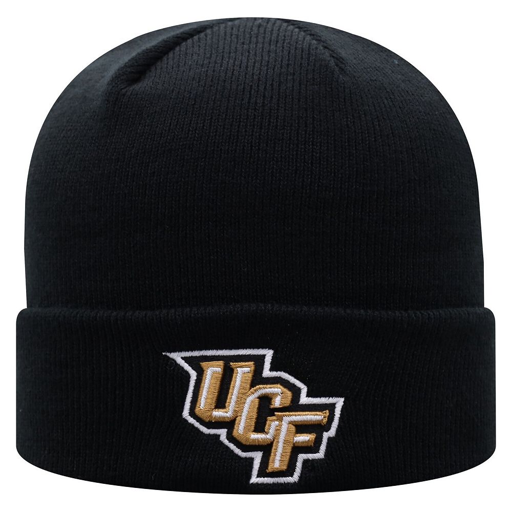 Men's Top of the World Black UCF Knights Logo Cuffed Knit Hat