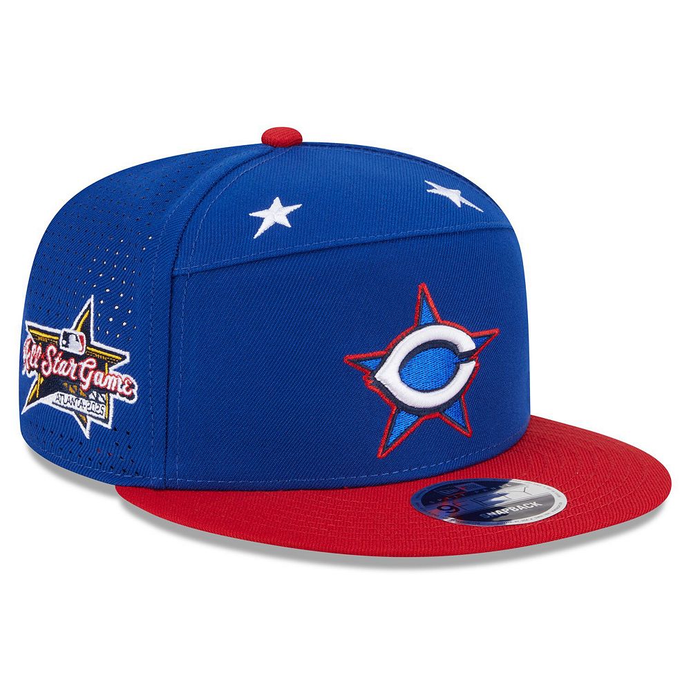 Men's New Era Blue/Red Cincinnati Reds 2025 MLB All-Star Game Workout ...