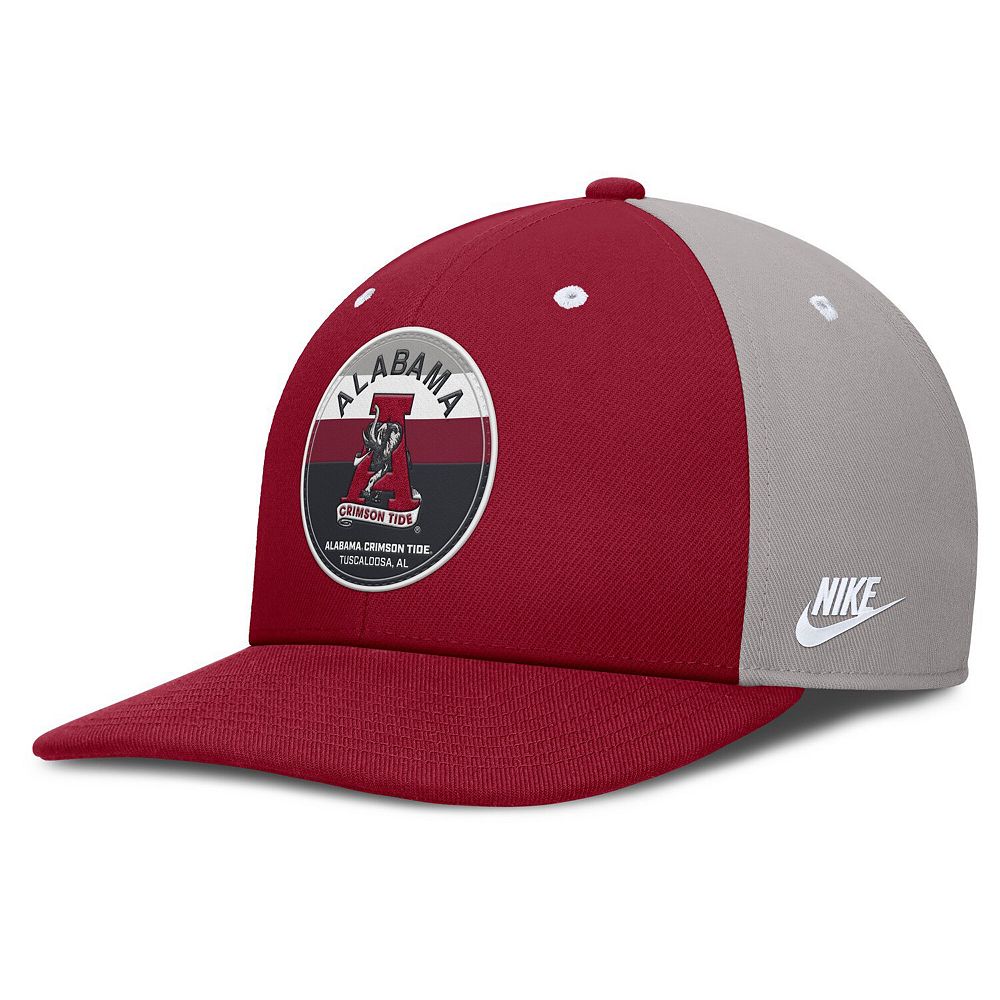 Men's Nike Crimson/Gray Alabama Crimson Tide Prep Pro Performance ...