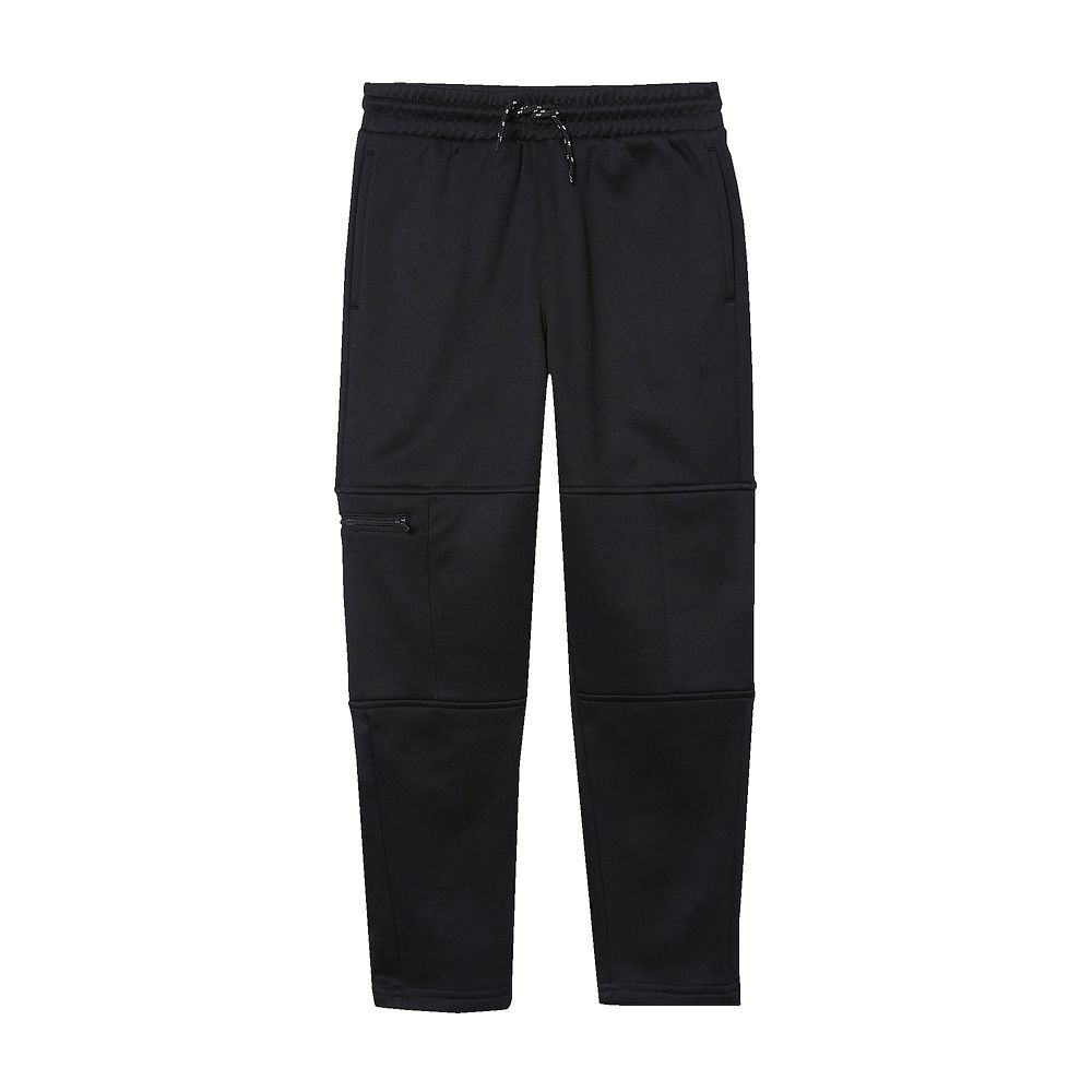 Boys 6-16 Lands' End Basic Iron Knee Fleece Active Joggers in Regular ...