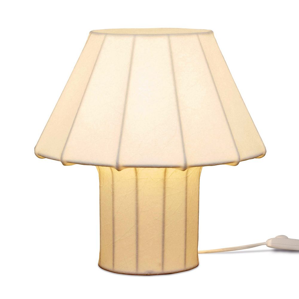 Celeste LED Lightweight Table Lamp with Resin Fabric Shade, Bulb ...