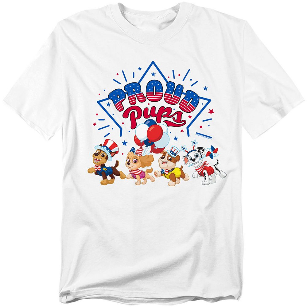 Big & Tall Paw Patrol Proud Pups Graphic Tee