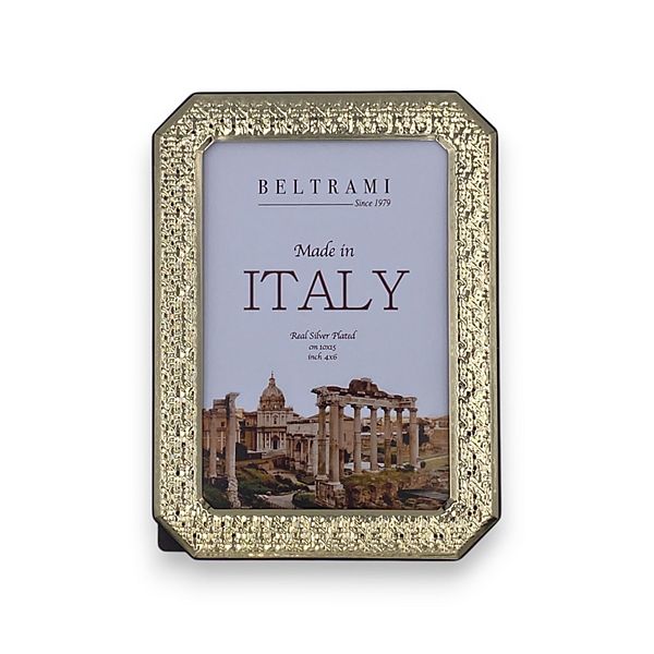 Discover Europe Textured 4" x 6" Beltrami Frame Table Decor