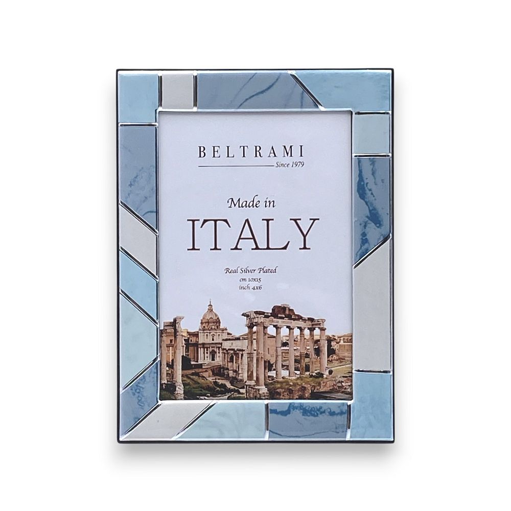 Discover Europe Shapes Beltrami 4" x 6" Picture Frame Table Decor