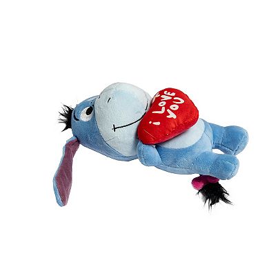 Disney's Winnie the Pooh & Eeyore Heart Plush Pet Toys 2-pk.