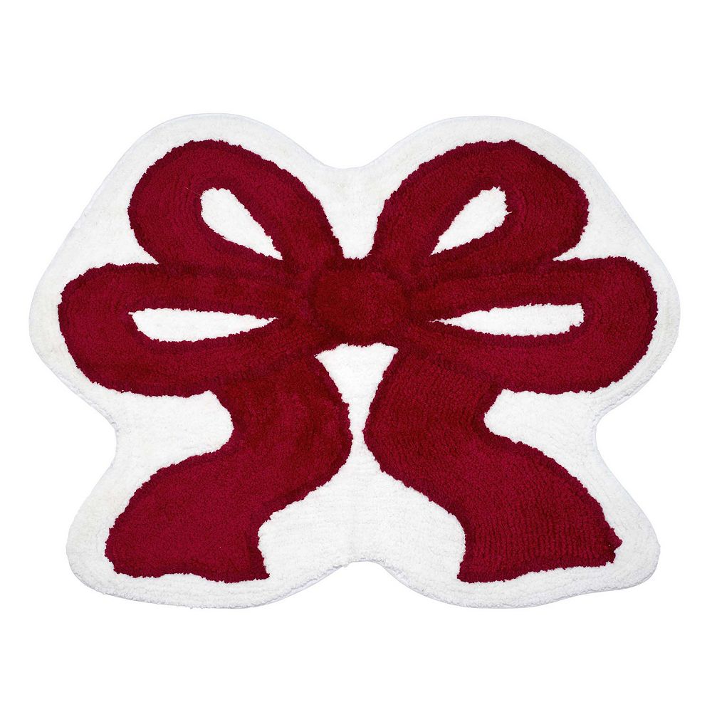 Avanti Christmas Bows Decorative Area Rug