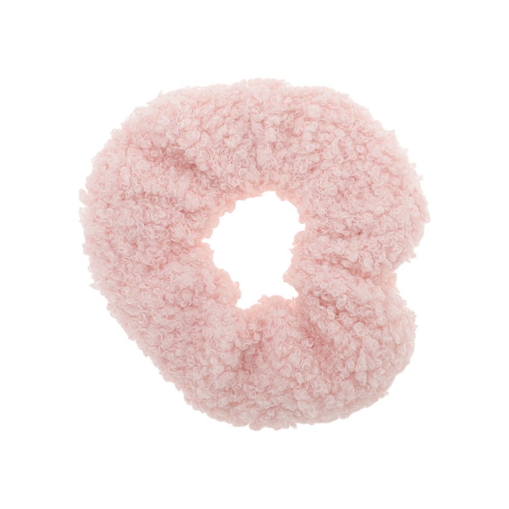 Elegant Curly Scrunchies Hair Elastic Band 1 Pc