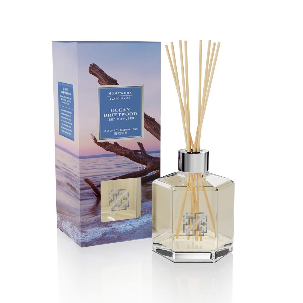 HomeWorx Ocean Driftwood 4-oz. Reed Diffuser