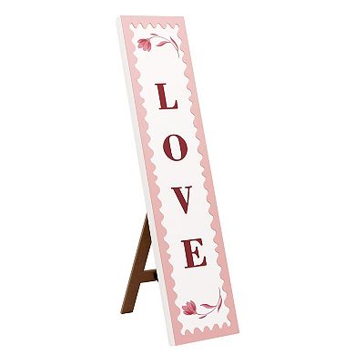 Celebrate Together™ Valentine's Day Love Porch Leaner Floor Decor