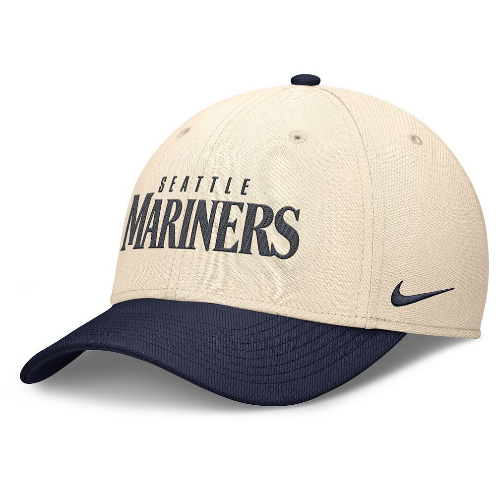 Men's Nike Natural/Navy Seattle Mariners Statement Rise Performance ...
