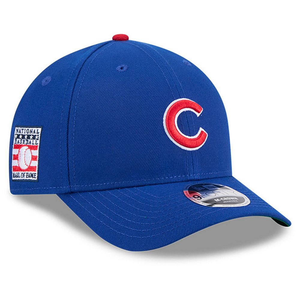 Men's New Era Royal Chicago Cubs Baseball Hall of Fame 9FORTY M-Crown ...